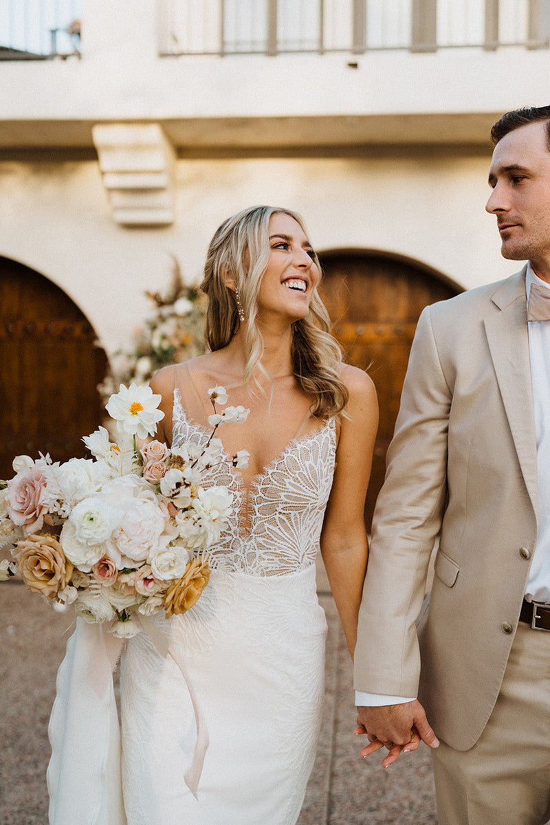 Grace Bride Chelsea in the Lena Gown – Grace Loves Lace UK