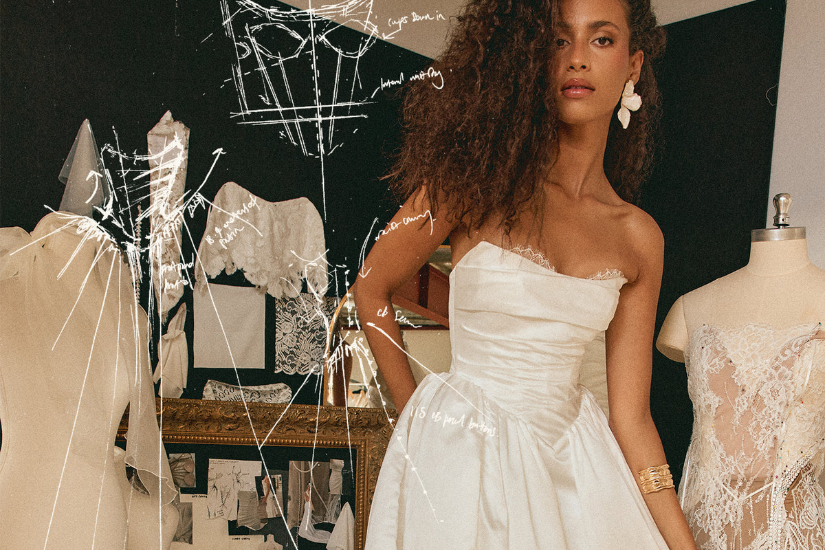 Basque Waist Wedding Dress Trend: Meet Vittoria – Grace Loves Lace UK